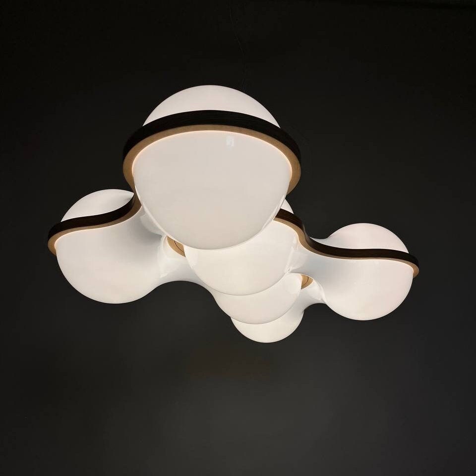 Water Molecule LED Lamp: Unique Modern Lighting - Etsy