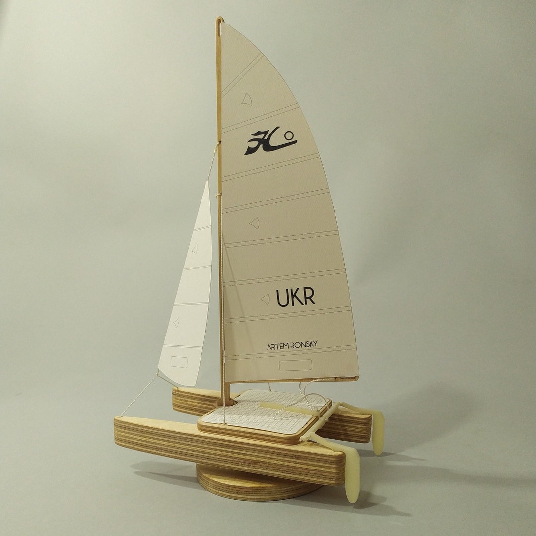 Hobie 16 Catamaran Model: Functional Sailing Sculpture - Etsy