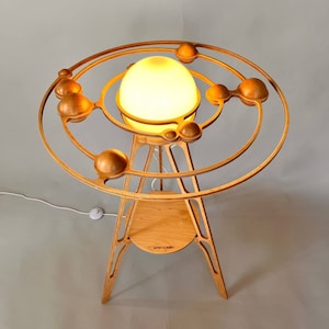 A Space Lamp in the Form of a Solar System Called Telurian Floor Lamp ...