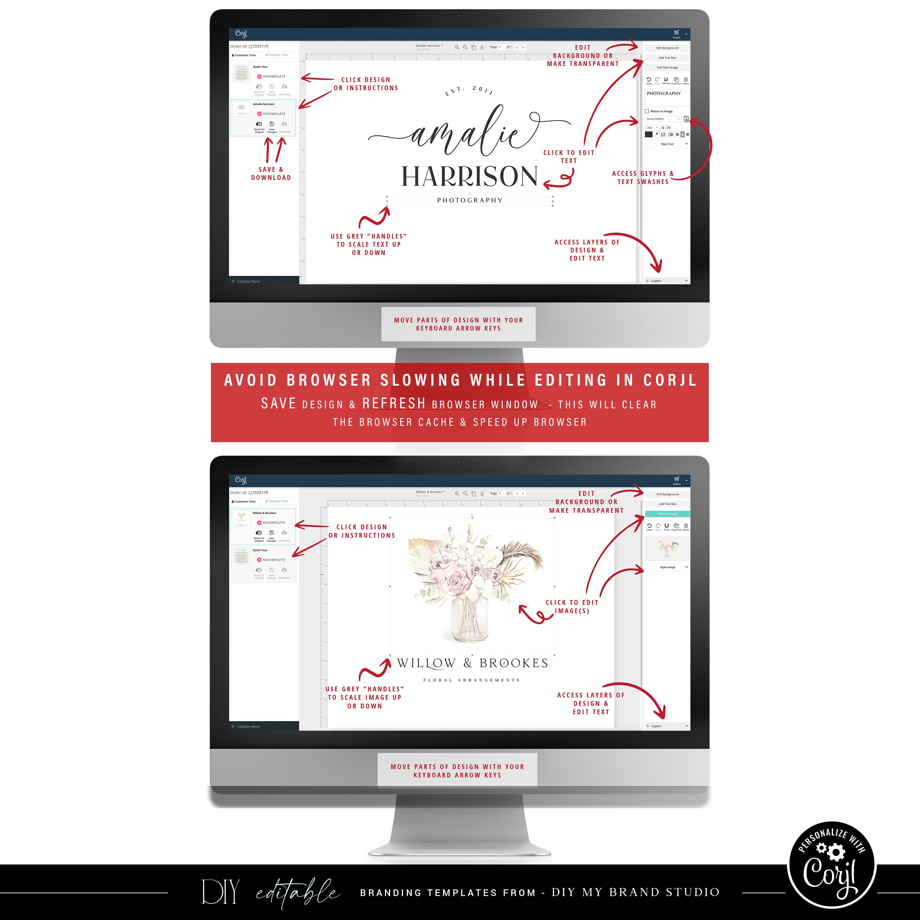 Editable Glitter Facebook Cover Template DIY Edit Beauty - Etsy UK