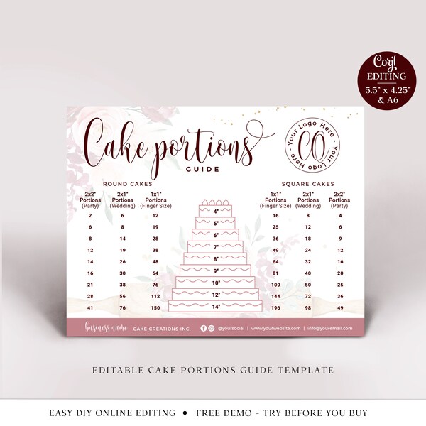 Tiered Cake Template - Etsy