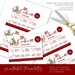 Editable Cookie Kit Instructions Template, 3 Sizes Printable Christmas ...