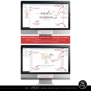 Editable Simple Logo Typography Signature Template | Instant Stamp ...