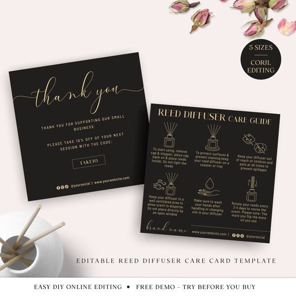 Reed Safety Card - Etsy