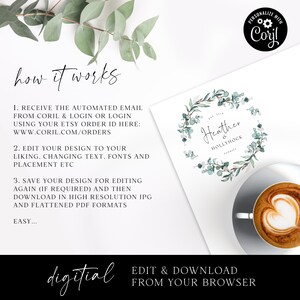 Editable Logo & Watermark Bundle, DIY Edit Logo Template Kit, Elegant ...