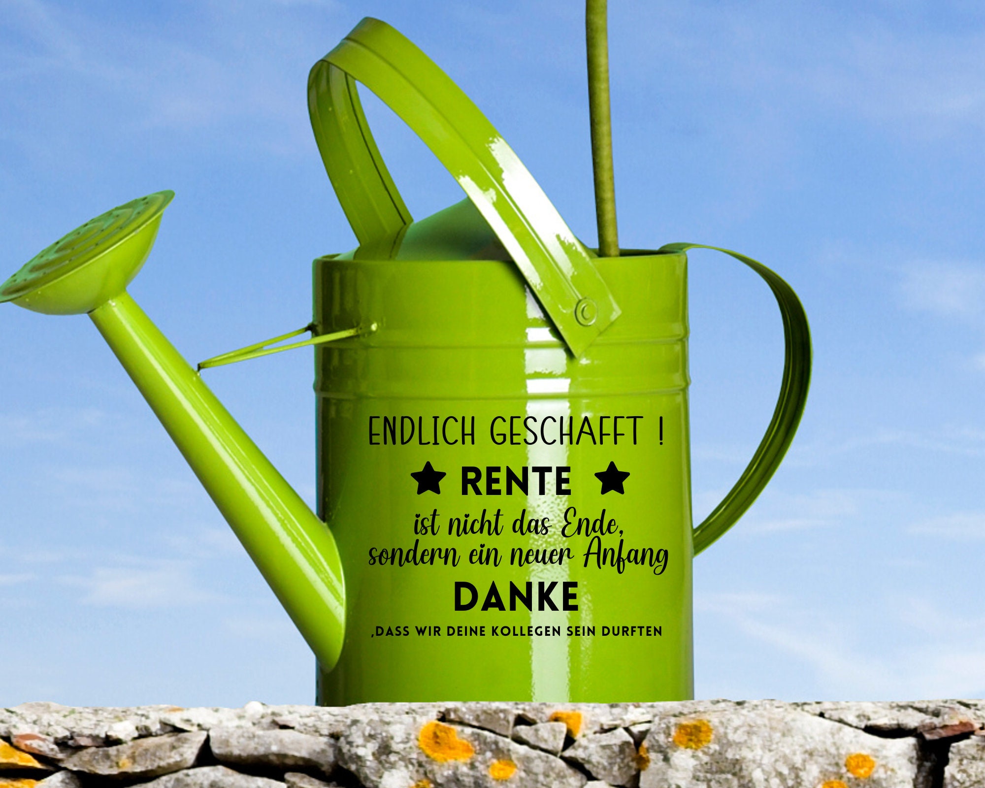 Sticker Aufkleber Abschiedsgeschenk DIY Rentner Geschenk Renteneintritt ...