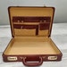 Brown Leather Attache Briefcase: Custom Engraved Laptop Case With ...