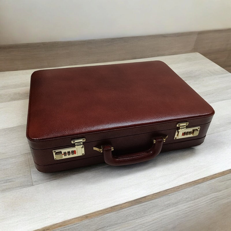 Leather Hard Briefcases - Etsy