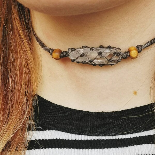 Crystal Choker - Etsy