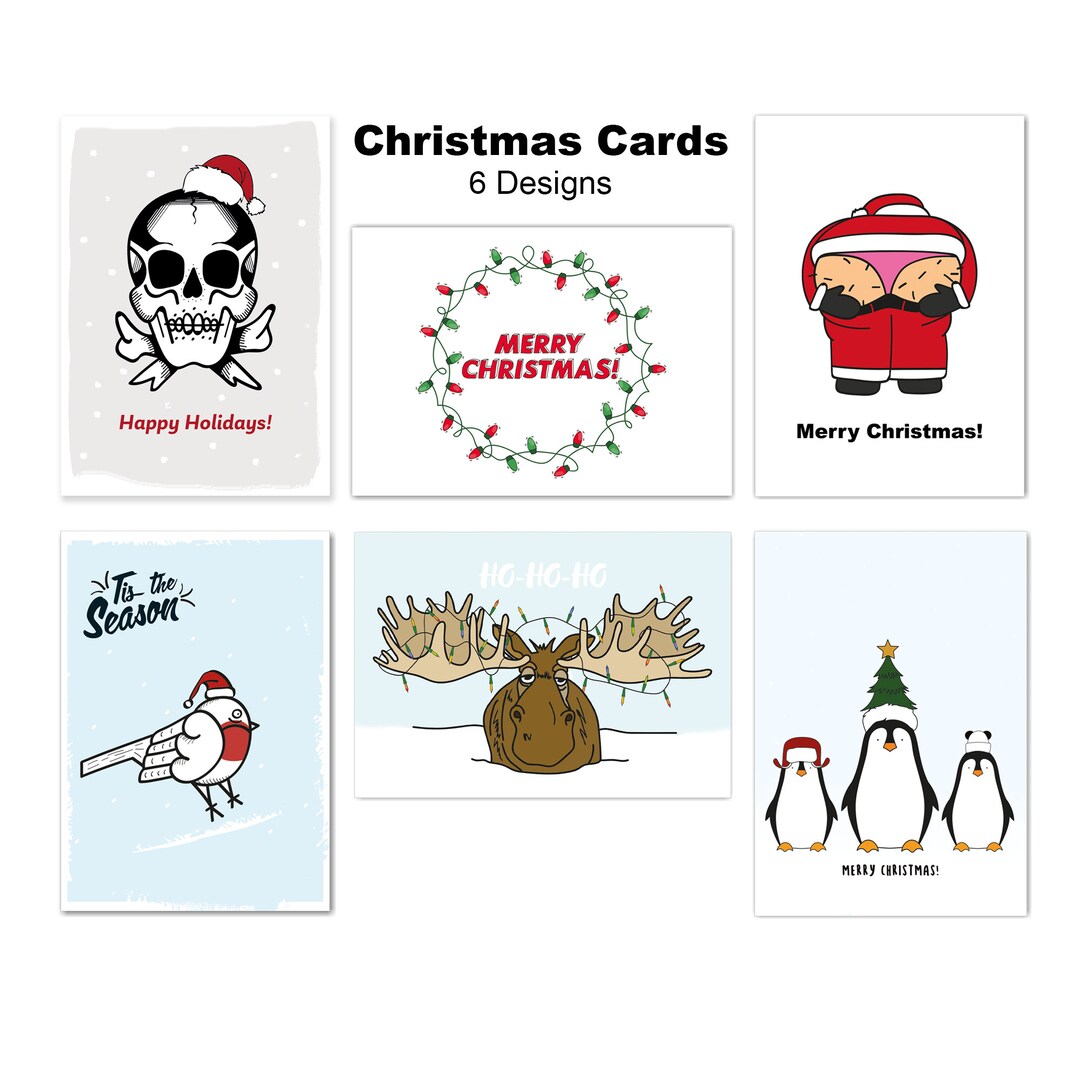 Assorted Christmas Cards, Christmas Cards 2023 - Etsy