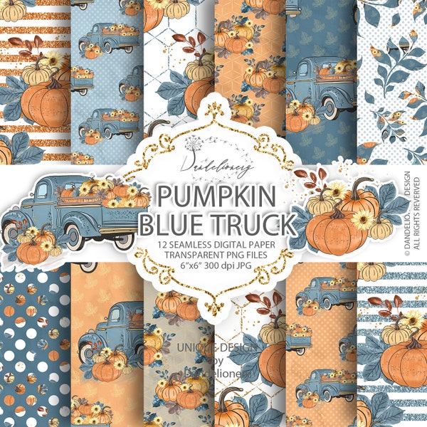 Fall Scrapbook Paper - Etsy