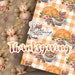 Watercolor Thanksgiving Digital Paper Pack, Autumn Leaves, Thanksgiving ...