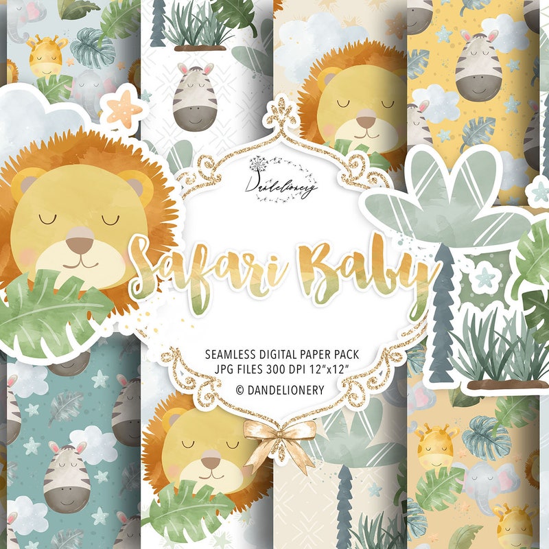 Baby Digital Paper - Etsy