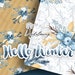 Watercolor Hello Winter Digital Paper Pack, Christmas, Branches ...