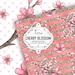 Cherry Blossom Digital Paper Pack, Garden, Flower Pattern, Hand Drawn ...