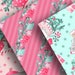 Peppermint Christmas Digital Paper Pack, Cute, Poinsettia, Christmas ...