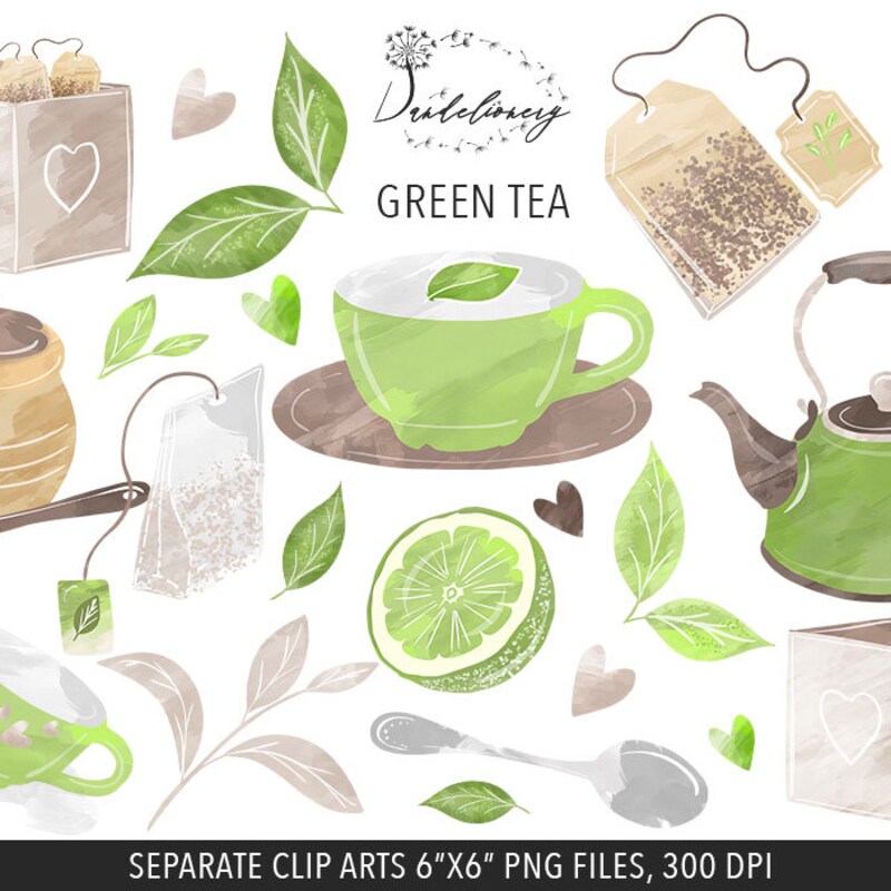 Tea Cup Clip Art - Etsy