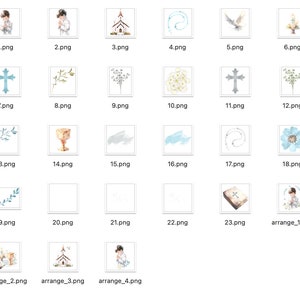 Watercolor First Communion Clipart, Watercolor Clipart First Communion ...