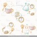 Watercolor Alice in Wonderland Design, Kids Clipart, Kids Birthday ...