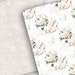 Watercolor Ivory Wedding Digital Paper Pack, Wedding Pattern, Romantic ...