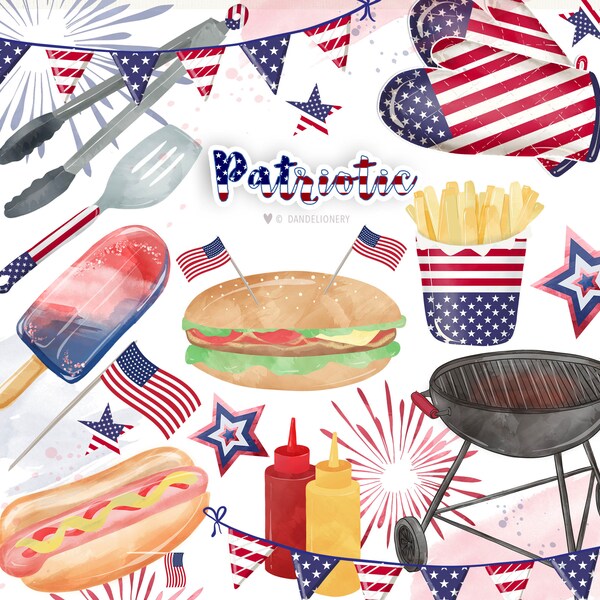 4th of July Bunting - Etsy