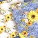 Watercolor Sunflower Digital Paper Pack Garden Flower - Etsy