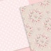 Blush Garden Watercolor Digital Paper Pack, Watercolor Floral Pattern ...