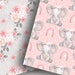 Watercolor Baby Elephant Digital Paper Pack Rainbows Baby - Etsy