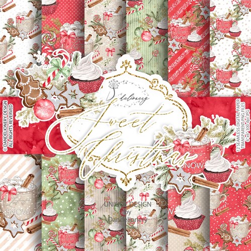 Christmas Nutcracker Digital Paper Pack Christmas Tree - Etsy