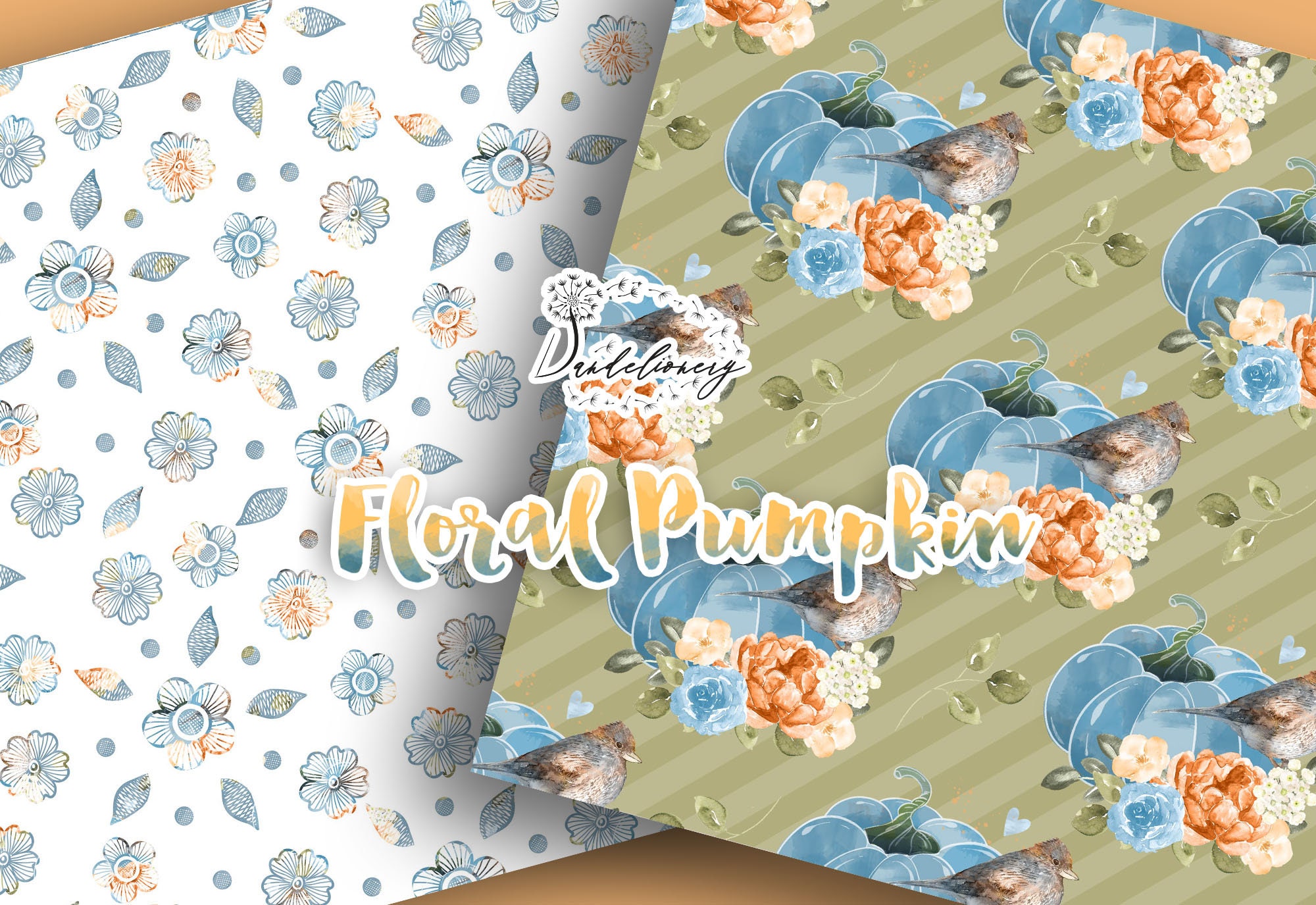 Fall Pumpkin VI. Digital Paper Pack Thanksgiving Stickers - Etsy