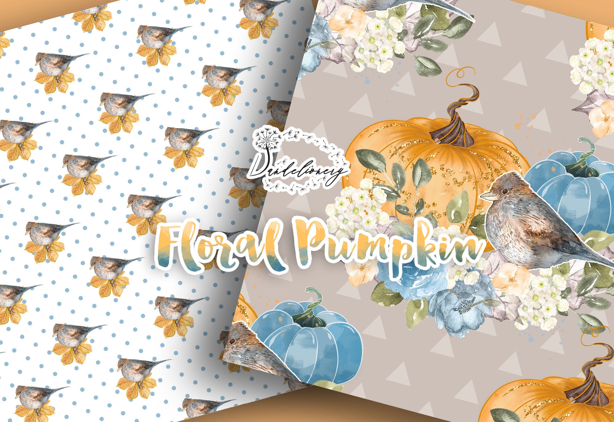 Fall Pumpkin VI. Digital Paper Pack Thanksgiving Stickers - Etsy
