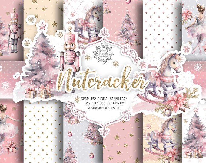 Candy Christmas Clipart - Pink Christmas Tree - Watercolor Nursery ...