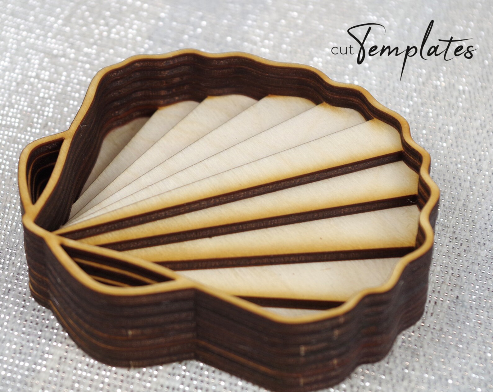 Laser Cut Multilayer Mandala Beautiful Seashell CNC Vectors | Etsy