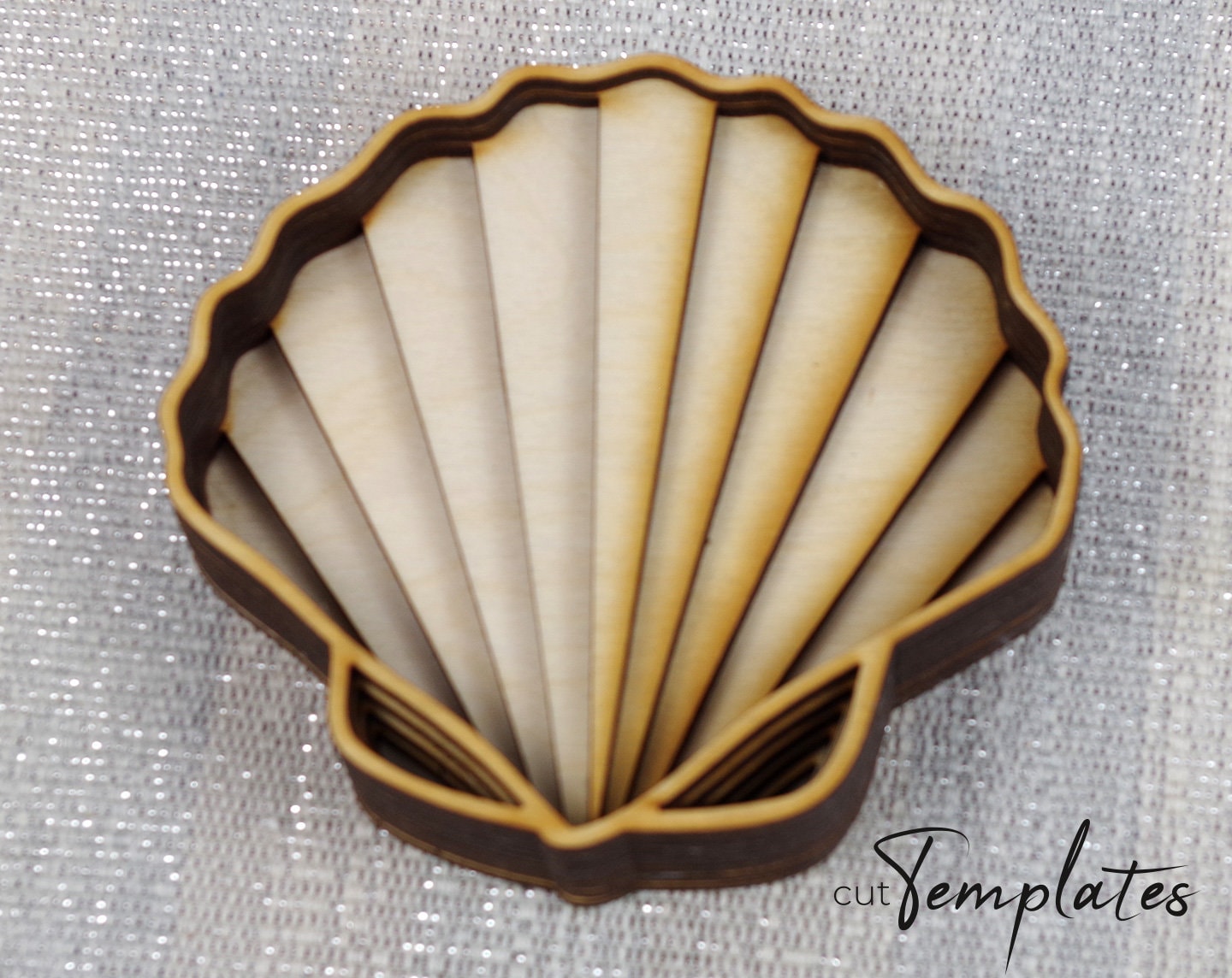 Laser Cut Multilayer Mandala Beautiful Seashell CNC Vectors | Etsy