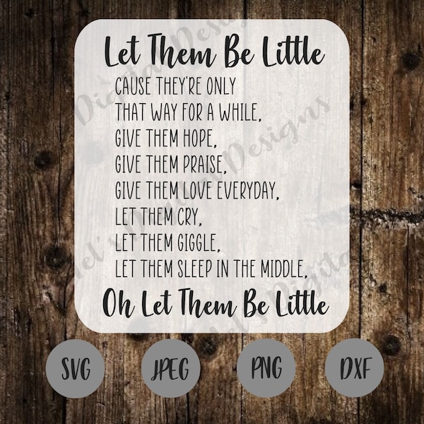 Let Them Be Little - Etsy