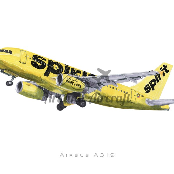 Airbus A319 - Etsy