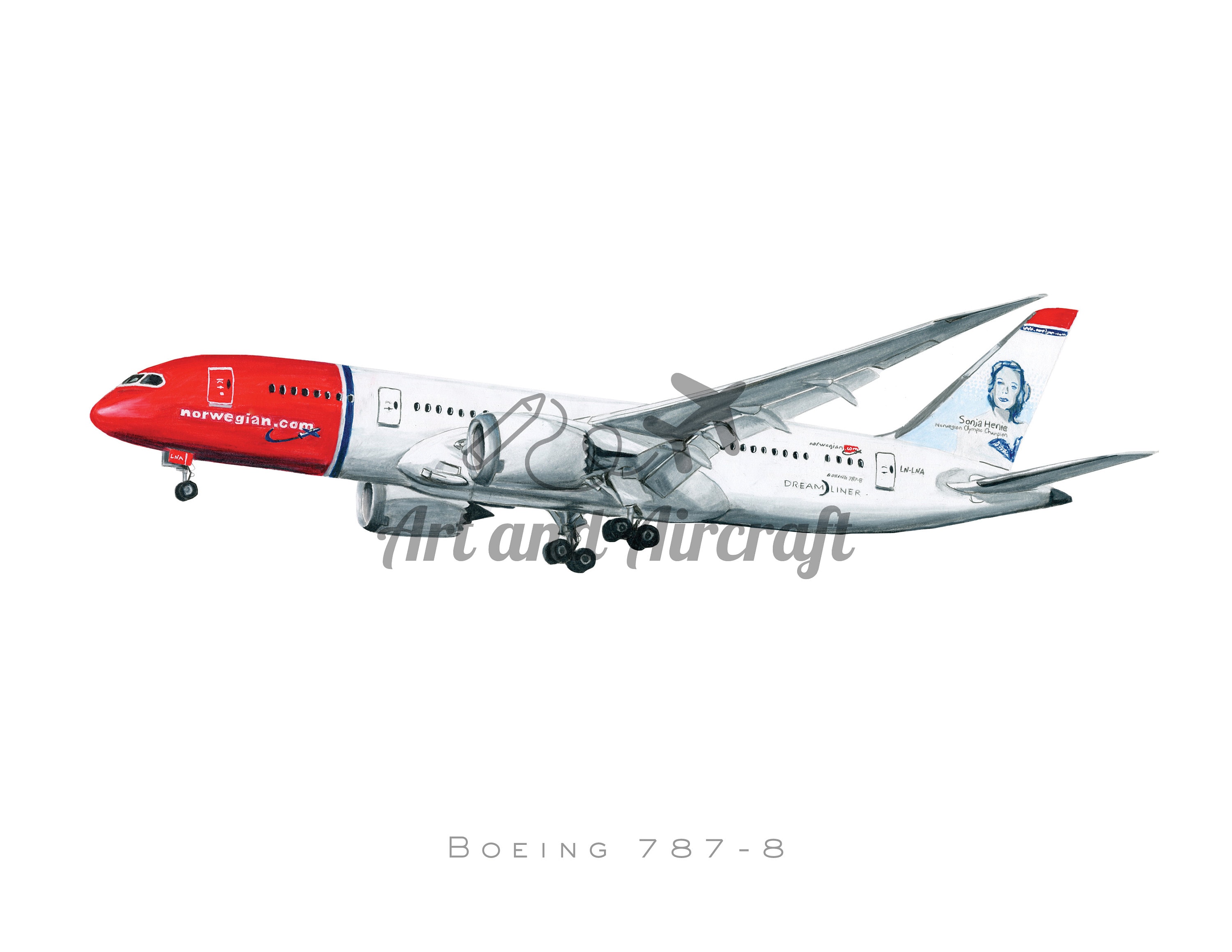 Boeing 787 Drawing