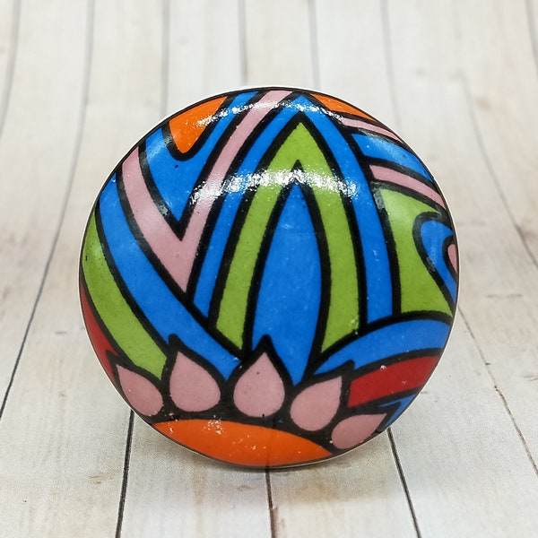 Painted Drawer Knobs - Etsy