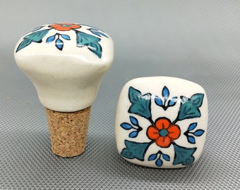 Ceramic Bottle Stopper | Etsy