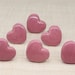 Baby Pink Heart Shape Ceramic Hand Painted Knobs /ceramic Drawer Pulls ...