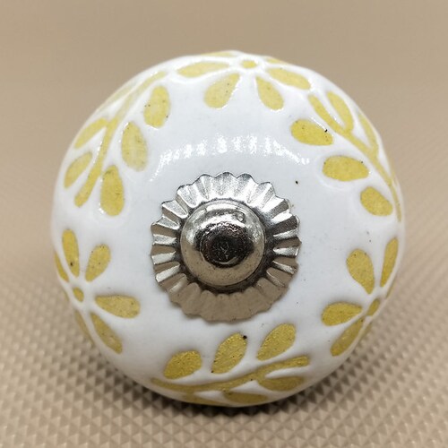 Grey and White Ceramic Knobs Ceramic Door Knobs Kitchen - Etsy