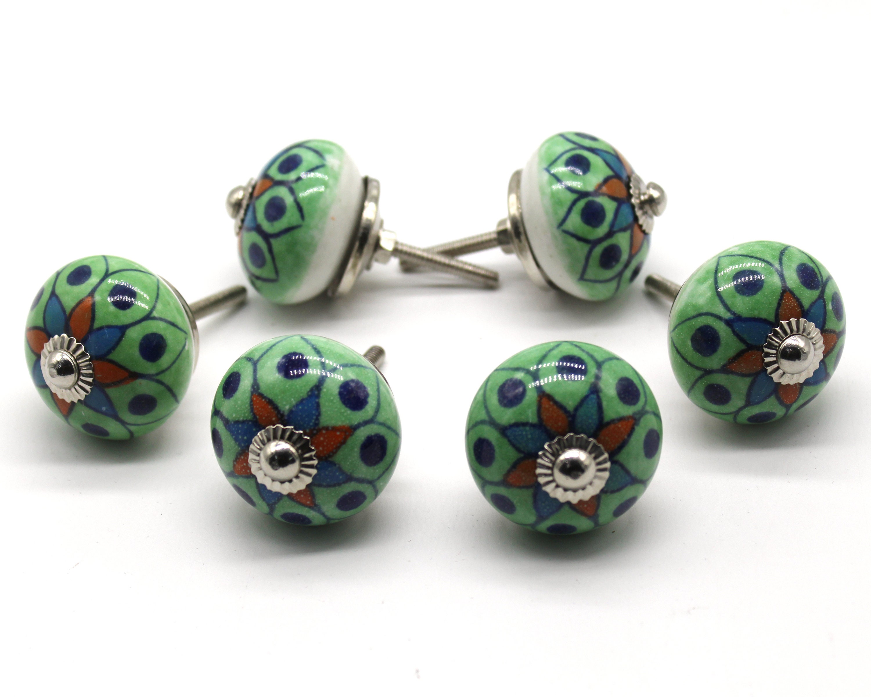 Large Round Shape Crater Knob Large Artistic Cabinet Knob and - Etsy