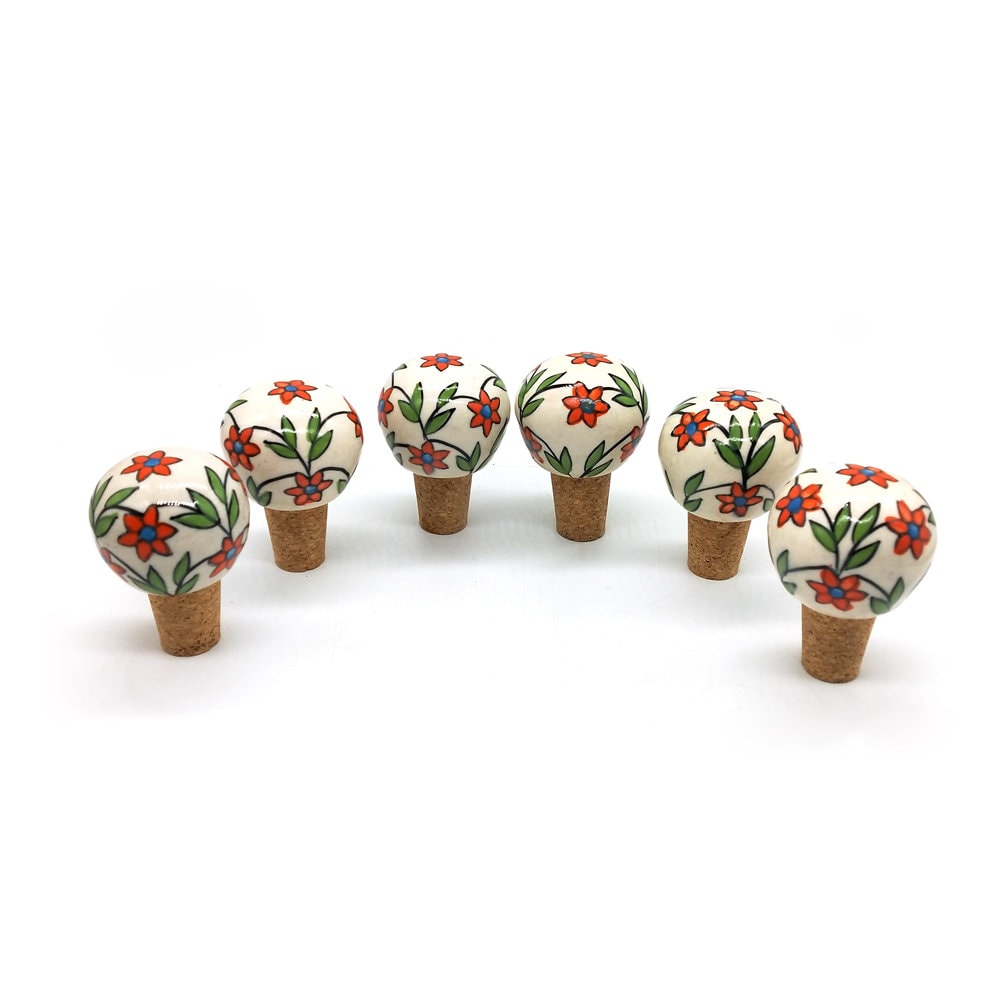 Ceramic Hand Painted Round Shape Combination of Round Multi - Etsy