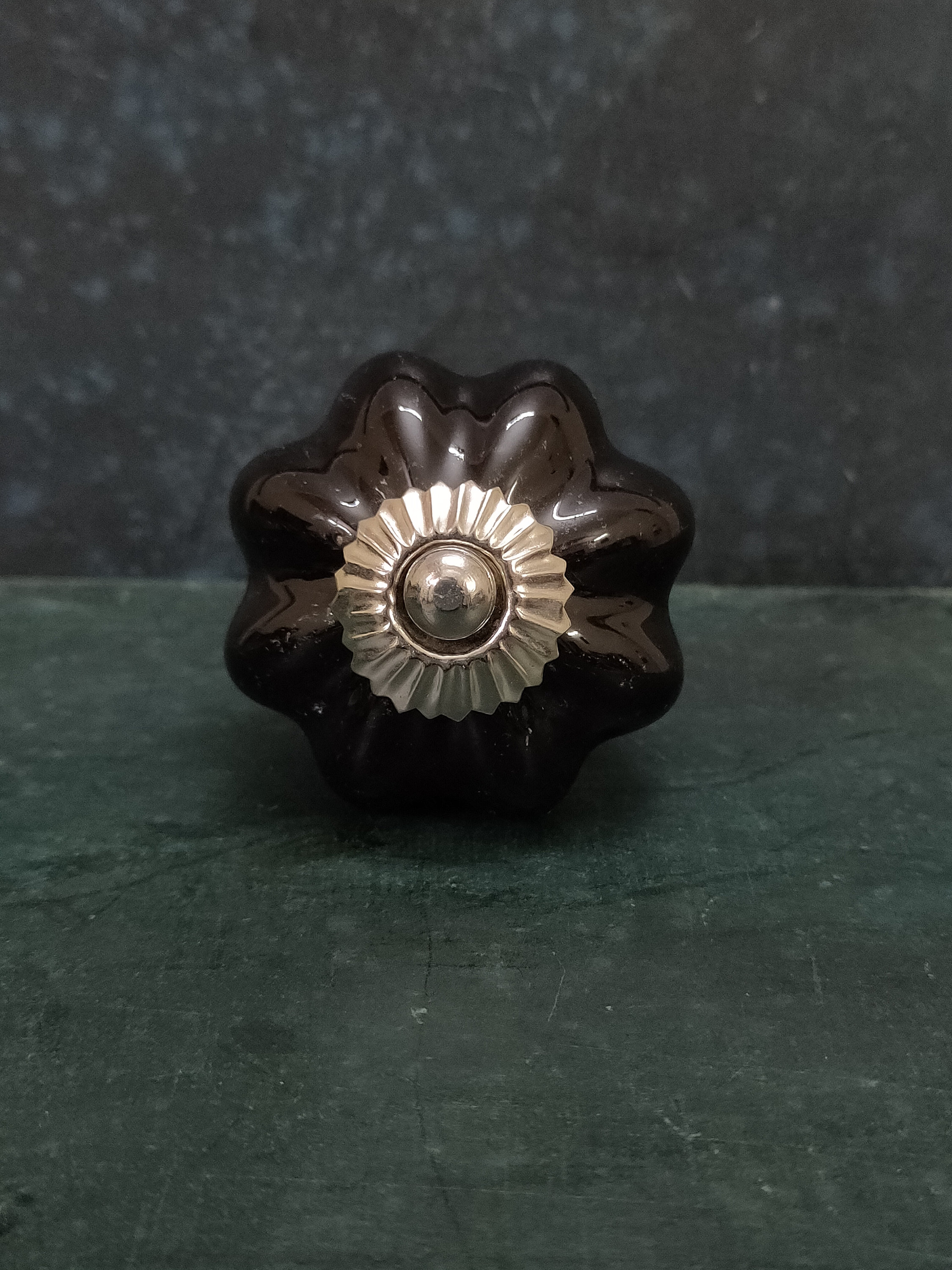 Set of 6 Beautiful Flower Ceramic Hand Painted Knobs, Colorful Knobs ...