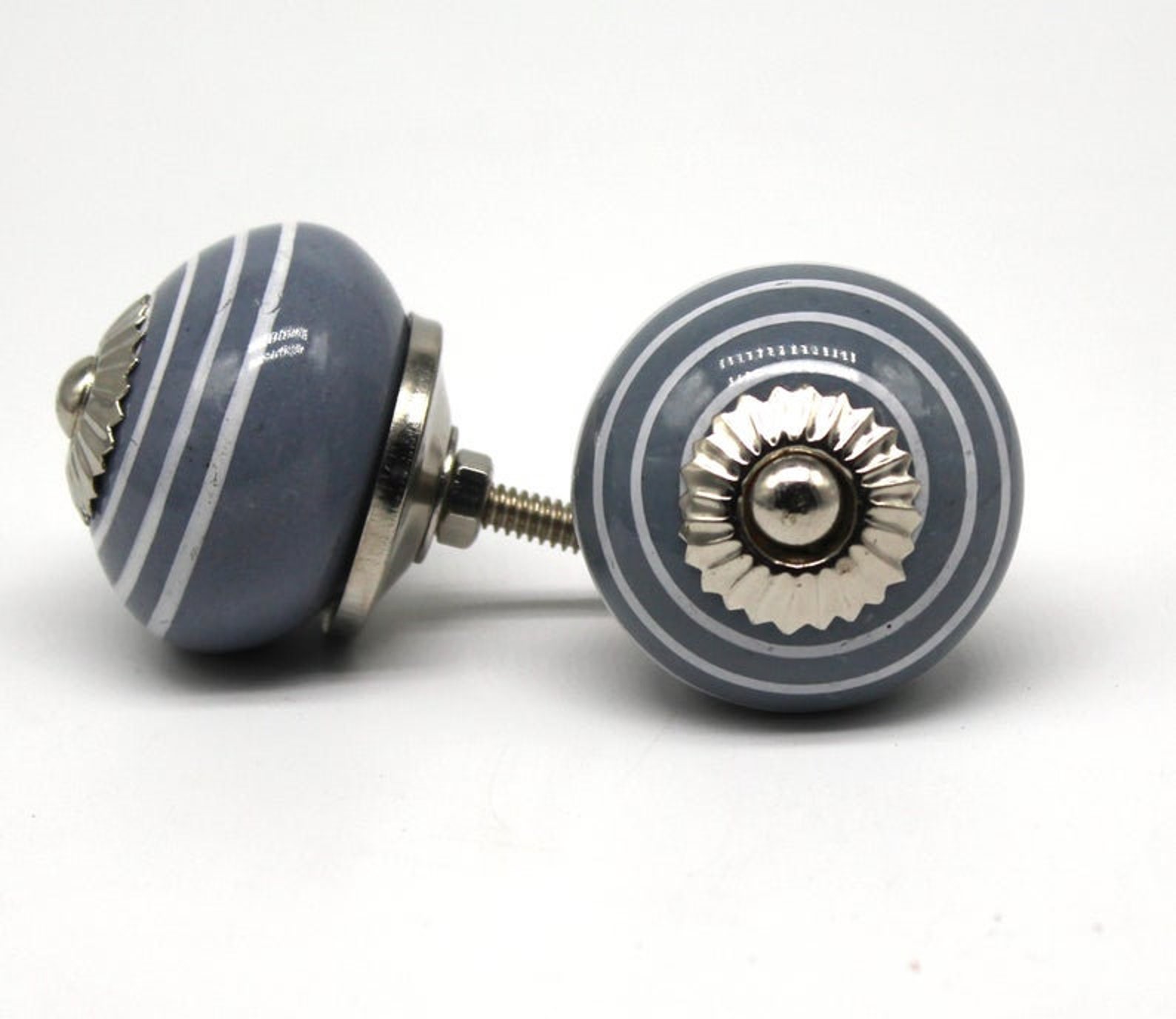 Unique Style Hand Painted Ceramic Knobs / Drawer Pulls/ Furniture. Door ...