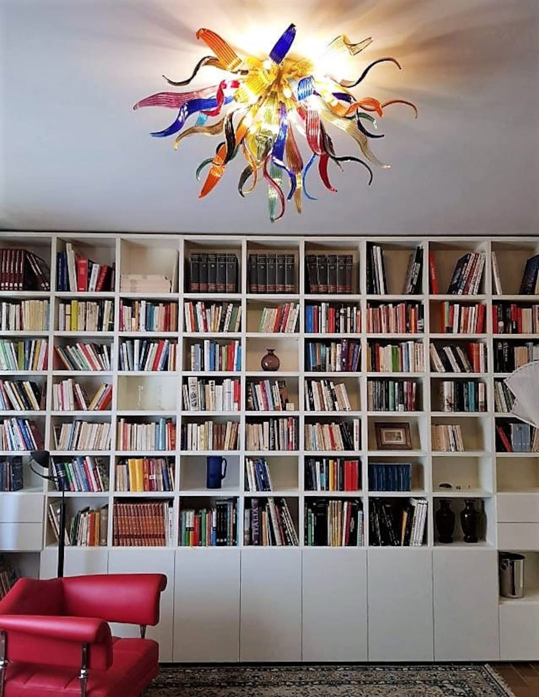 Colorful Ceiling Light, Modern Murano Glass Ceiling Light, Lighting for ...