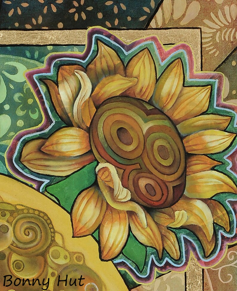 Litha, Summer Solstice, Magical Art, Boho Wall Art, Pagan Altar Print ...