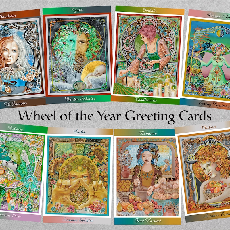 Pagan Cards - Etsy