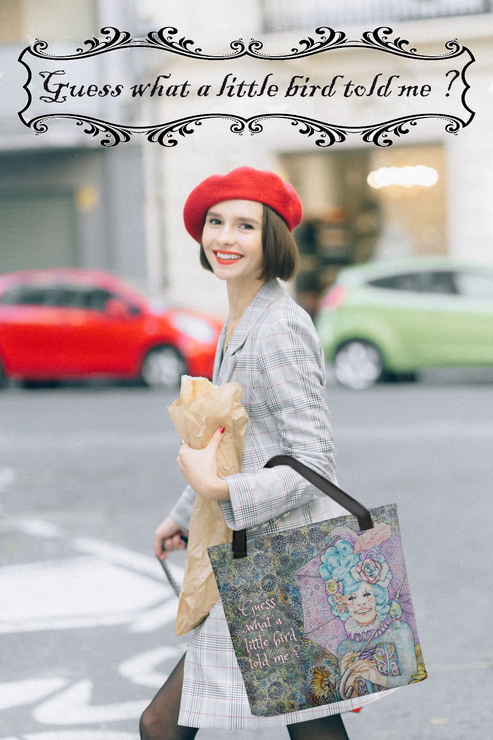 Totebag Art Nouveau Tote Inspirational Quote Tote Art - Etsy Australia