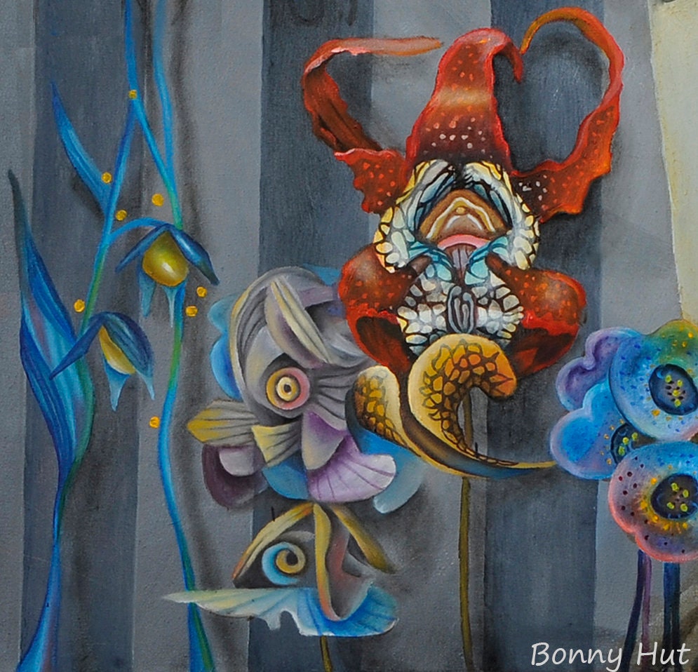 Jester Cirque Surreal Art Print Visionary Art Activist - Etsy